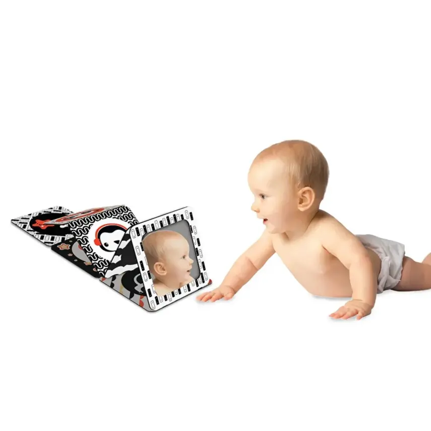 Fisher Price Tummy Time Aynalı Aktivite Kitabı