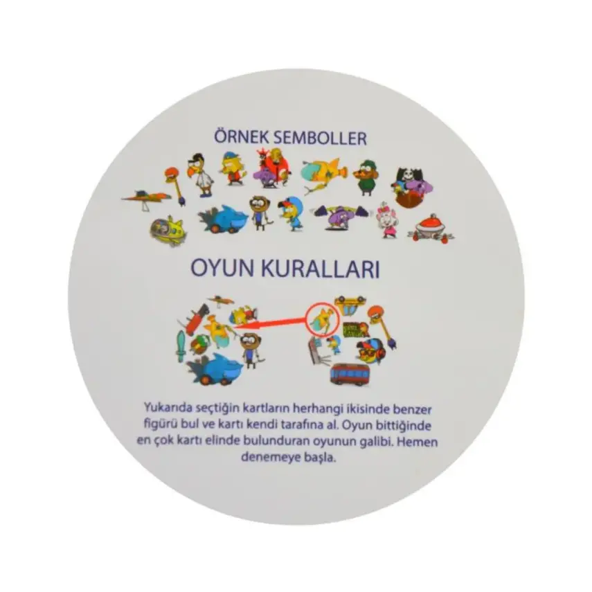Parigo Kral Şakir Eşleştirme Oyunu